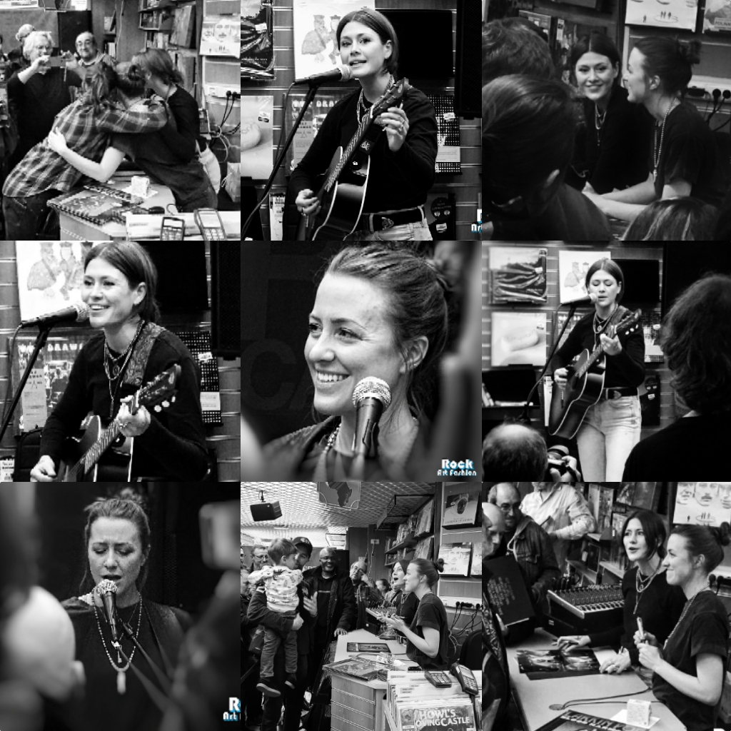 LARKIN POE – ” Blood Harmony” – Release Party – Gibert, Paris 18.11. ...